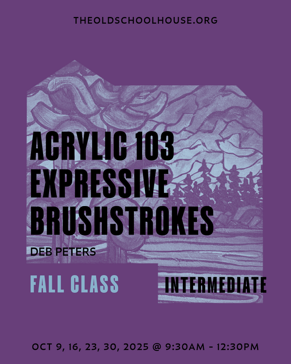 Acrylic 103 | Deb Peters - The Old School House Arts Centre Gift Shop